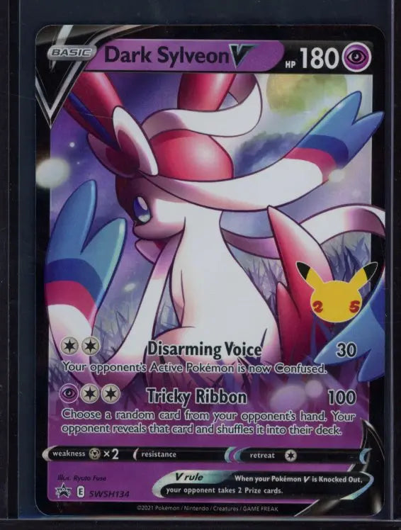 Dark Sylveon V SWSH134 Raw – RookieLegends